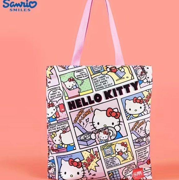 scenario | Bags | Hello Kitty Canvas Tote Bag | Poshmark